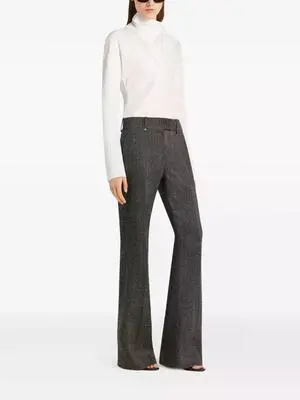 COURREGES Asymmetric Cotton Blouse - Neutrals