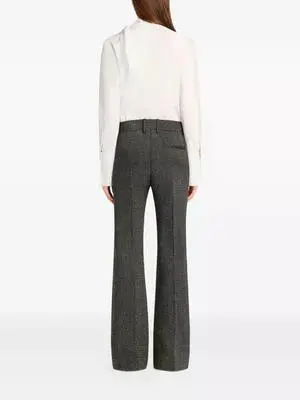COURREGES Asymmetric Cotton Blouse - Neutrals