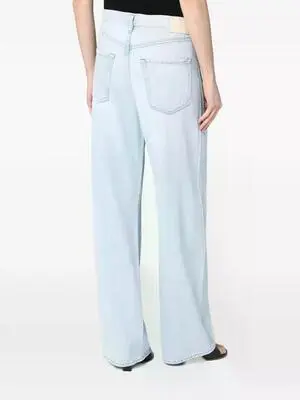 Citizens Of Humanity Palazzo Drawstring Jeans - Blue