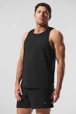 Alo Yoga Conquer Tank Top - Black