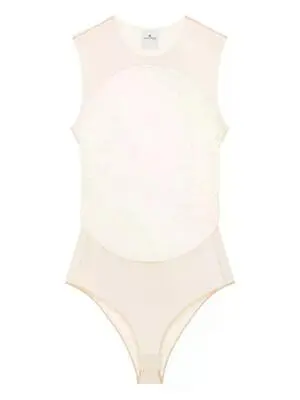 Courreges Round Neck Bodysuits