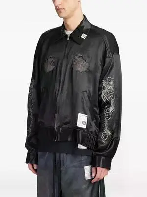 Mihara Yasuhiro Embroidered Bomber Jacket