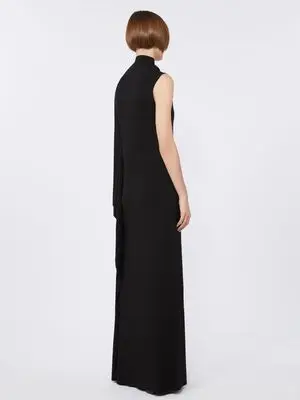 Max Mara Fitted Asymmetrical Dress