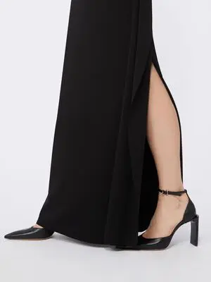 Max Mara Fitted Asymmetrical Dress