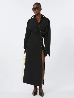 Max Mara Asymmetrical Shirt Dress