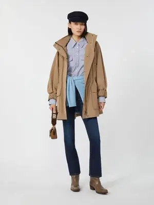 Max Mara Water-repellent Taffeta Windbreaker