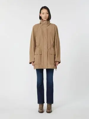 Max Mara Water-repellent Taffeta Windbreaker