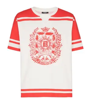 Balmain Varsity Print T-shirt
