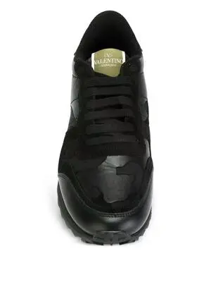 Valentino Garavani Rockrunner Sneakers - Black