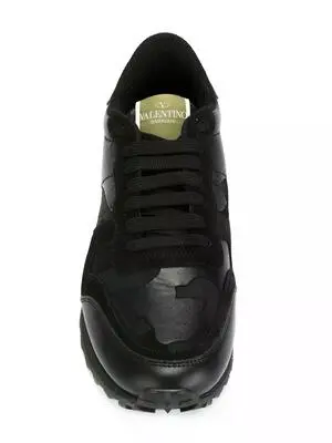 Valentino Garavani Rockrunner Sneakers - Black