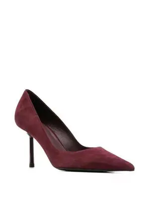LE SILLA 90mm Pointed-toe Leather Pumps