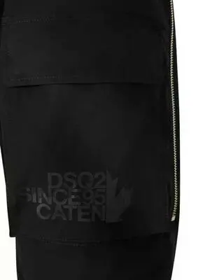 Dsquared2 Side-zip Track Pants - Black