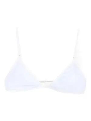 ROBERTA EINER X Kiss ‘n Thrill Frida Triangle-cup Bikini Top - Blue
