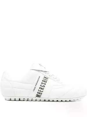BIKKEMBERGS Logo-detail Low-top Sneakers - White