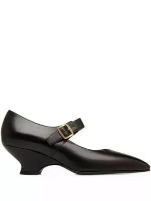 Bally Glendy Pointed-toe Buckle Pumps