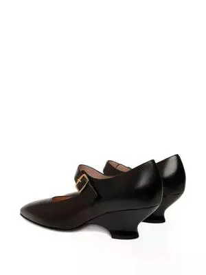 Bally Glendy Pointed-toe Buckle Pumps
