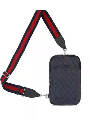 Gucci Gg Crossbody Bag - Black