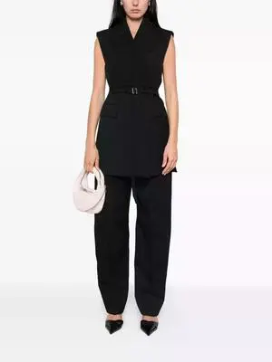 Sportmax Belted Sleeveless Blazer