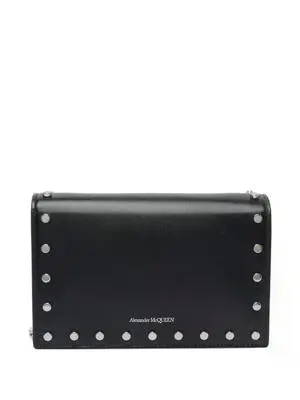 Alexander McQueen Small Skull Studded Shoulder Bag
