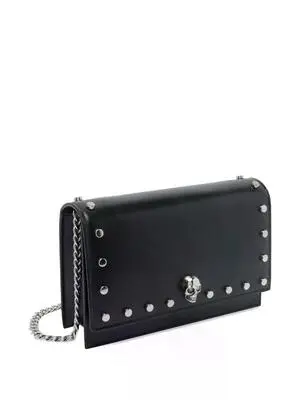Alexander McQueen Small Skull Studded Shoulder Bag