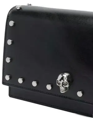 Alexander McQueen Small Skull Studded Shoulder Bag