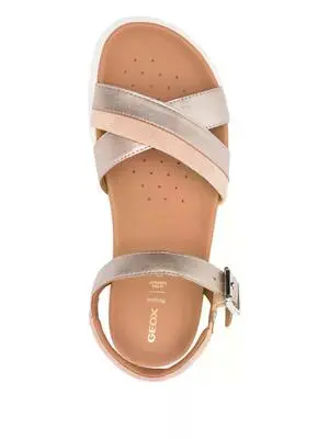 Geox Xand 2.1 Cross-strap Sandals - Pink