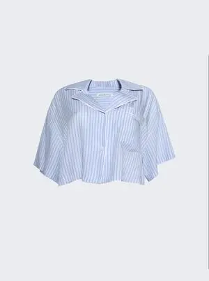 Alexander Wang Cropped Oxford Shirt