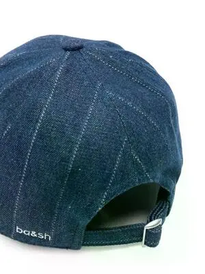 Ba&sh Pinstripe Baseball Cap