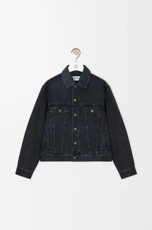 Loewe Anagram Denim Jacket - Black
