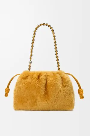 Shearling Purse