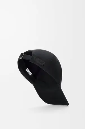 Loewe Anagram Patch Cap - Black
