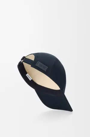Loewe Anagram Patch Cap - Deep Navy
