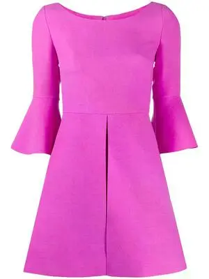 Valentino Garavani Flared Sleeves Mini Dress