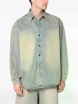 NEW AMSTERDAM SURF ASSOCIATION Washed-effect Denim Shirt