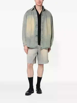 NEW AMSTERDAM SURF ASSOCIATION Washed-effect Denim Shirt