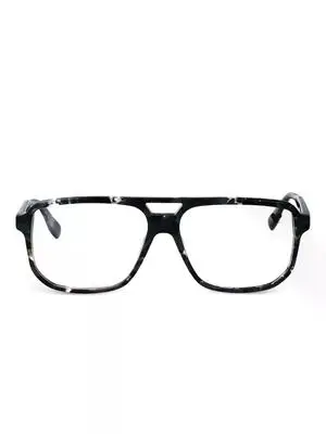 Karl Lagerfeld Rectangle Frame Glasses With Protective Case - Grey