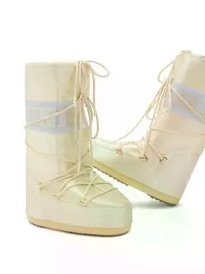 Moon Boot Icon Pearly Knee-high Boots - Neutrals