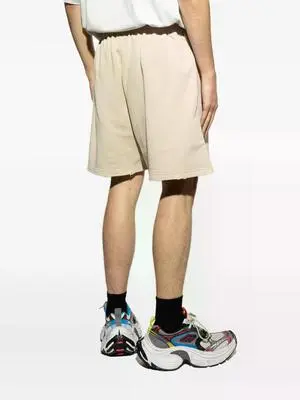 Balenciaga Logo-embroidered Bermuda Shorts