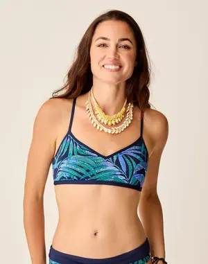 Carve Designs Stinson Top Blue Oasis