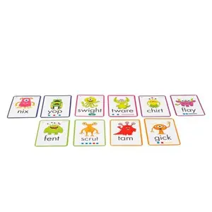 JUNIOR LEARNING Rainbow Phonics Sight Words Flash Cards