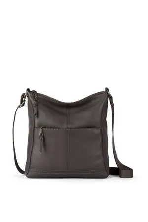 THE SAK Lucia Crossbody Leather Bag Slate