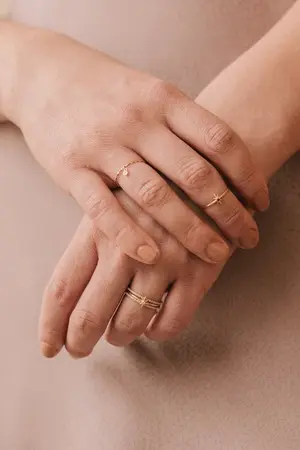 ELLIOT YOUNG 14k North Star Ring