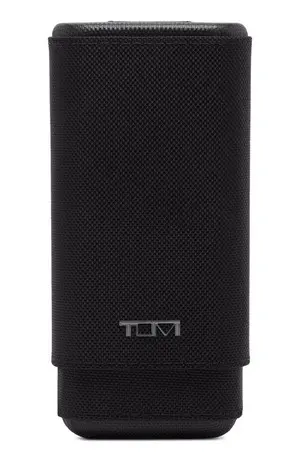 Tumi Leather Cigar Case Black