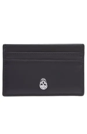 Alexander McQueen Leather Card Case