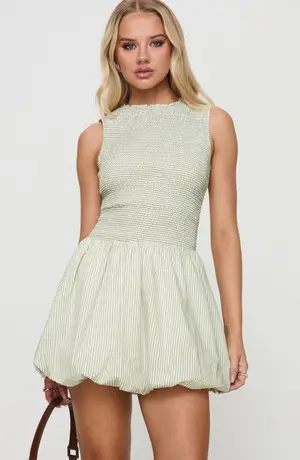 Princess Polly Narnie Bubble Hem Mini Dress