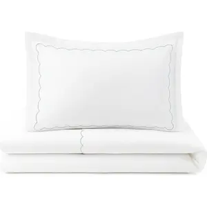 DOMANI HOME Scallop Hotel Duvet Cover