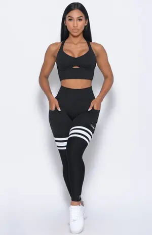BOMBSHELL SPORTSWEAR Scrunch Thigh Highs