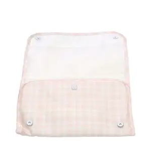 TRVL DESIGN Pimlico Plaid Changing Pad - Pink