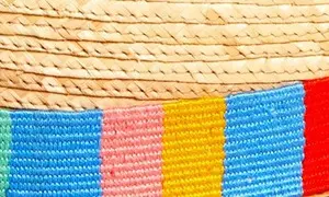 SUNSHINE TIENDA Reyna Palm Straw Hat