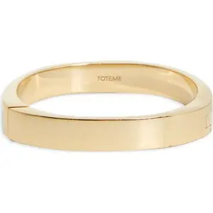 TOTÊME Signature Bangle Bracelet - Gold